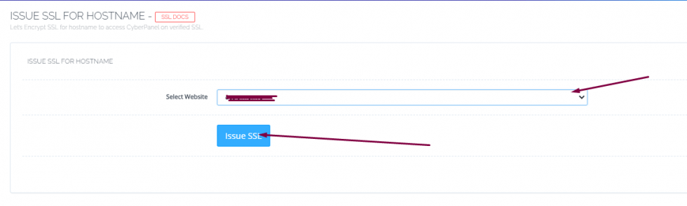 Access Cyberpanel Via Hostname With Ssl Issue Ssl For Hostname Solveddoc 