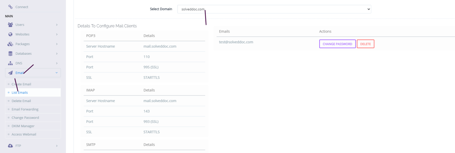 How to create and access email account on CyberPanel? - Solveddoc