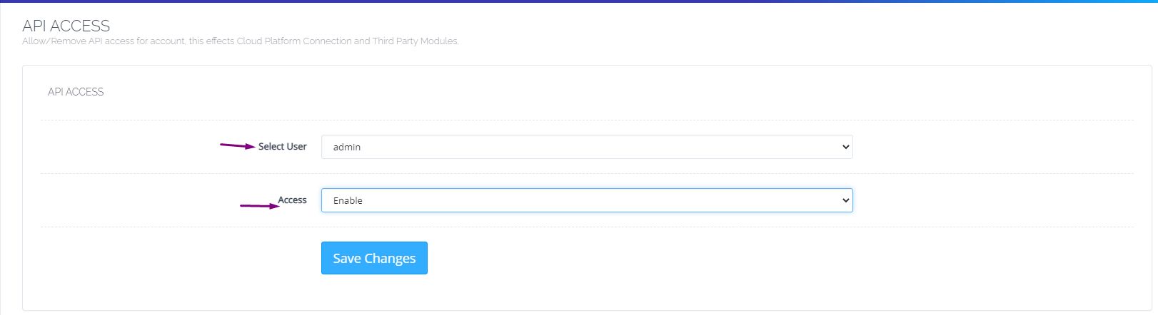 How To Enable Api Access In Cyberpanel Access Cyberpanel Using Api Solveddoc