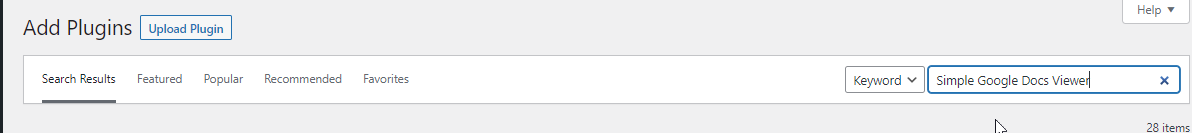 How to add Simple Google Docs Viewer in WordPress?