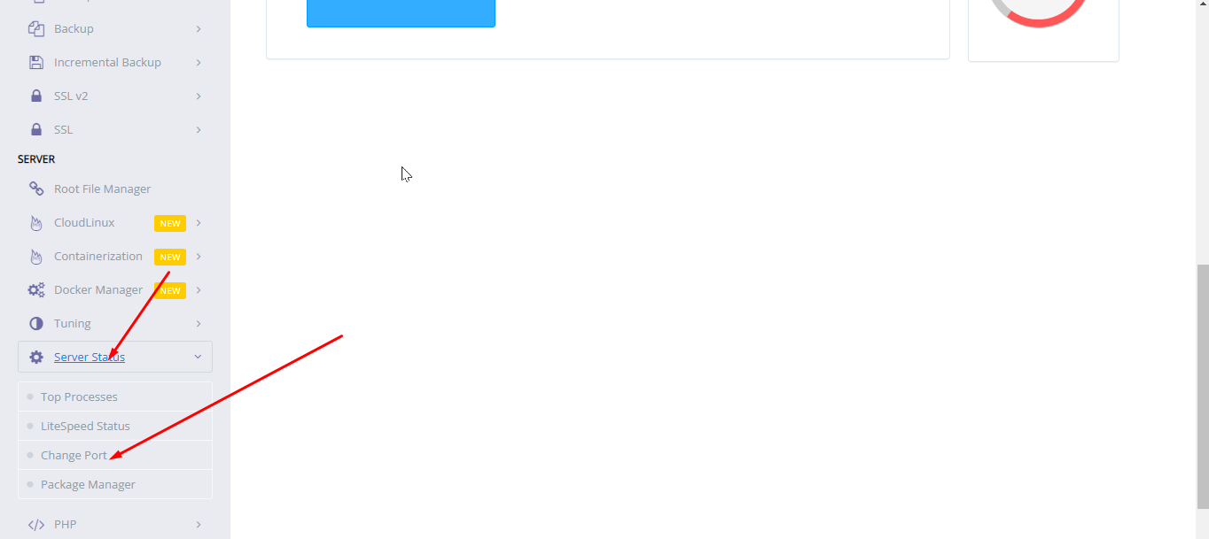 How to Change CyberPanel Port? - Solveddoc